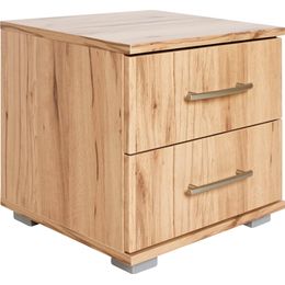 Nachtkonsole Priess, B:41cm H:37cm T:38cm, beige, Holzwerkstoff, Sideboards, "Husum Nachtkonsole in premium Qualit&auml;t Schlafzimmer Schrank", mit 2