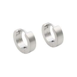 Firetti Damen Paar Ohrstecker "Schmuck Geschenk Ohrschmuck", 13mm, Edelstahl, silber, Edelstahl, Ohrringe, Made in Germany