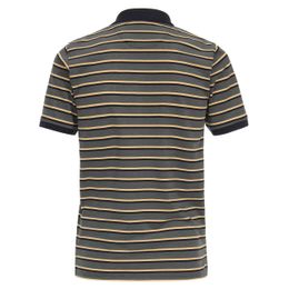 Casamoda Herren Poloshirt "Casamoda Polo-Shirt gestreift", gr&uuml;n, Gr. L, 50% Baumwolle, 50% Polyester, Shirts