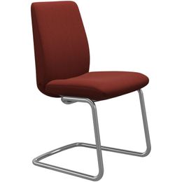 Polsterstuhl stressless, B:53cm H:92cm T:59cm, rot, Microfaser DINAMICA (88% Polyester, 12% Polyurethan), Esszimmer, St&uuml;hle, "Laurel", Low Back,