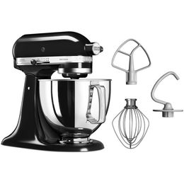 KitchenAid Küchenmaschine "5KSM125EER", B:24cm H:36cm T:37cm, schwarz, Küchenmaschinen, Qnyx Schwarz