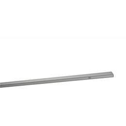 Gardinenschiene Garesa, L:420cm &Oslash;:20mm, grau, Gardinenstangen, "Profil 363 Deckenmontage", Innenlaufprofil, schlicht, Deckenmontage, Aluminium,