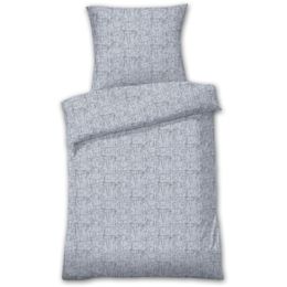 Bettw&auml;sche Dyckhoff, silber, Frottee, Obermaterial: 75% Baumwolle, 25% Polyester, Bettw&auml;sche, "Tessa", aus Weichfrottier