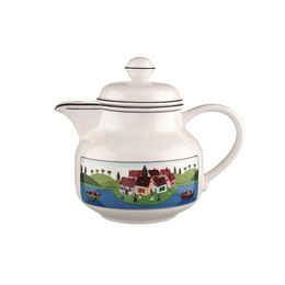 Villeroy & Boch VILLEROY & BOCH Teekanne "Teekanne Design Naif 900 ml bunt", bunt, Kannen