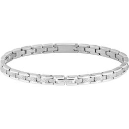 Lacoste Damen Gliederarmband "METROPOLE", 19cm, Edelstahl, silber, Edelstahl, Armb&auml;nder