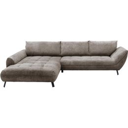 Ecksofa, B:324cm H:92cm T:203cm, beige, exxpo - SOFA FASHION, Wohnzimmer, Sofas, "Biarritz modern und elegantes Mega Sofa mit tollem Sitzkomfort,