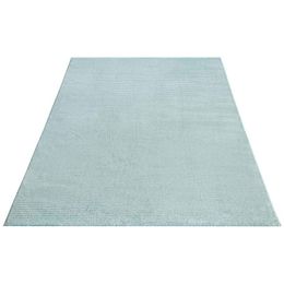 Teppich Carpet City, B:160cm H:12mm L:230cm, gr&uuml;n, Polypropylen, Wohnzimmer, Teppiche, "Frise&eacute;-Teppich FANCY900", L&auml;ufer, Kurzflor, Einfarbig,