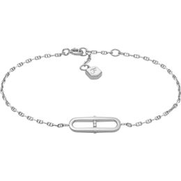 Fossil Damen Armband "Schmuck Geschenk Silber 925 Armkette Heritage", 19cm, Silber 925 (Sterlingsilber), silber, Silber 925 (Sterlingsilber),