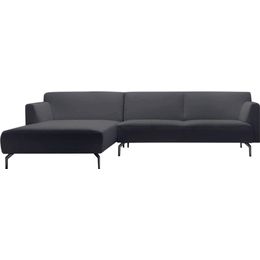 Ecksofa, B:317cm H:82cm T:179cm, schwarz, CREATION BY ROLF BENZ, Wohnzimmer, Sofas, "CR.446 Designsofa mit erstklassigem Sitzkomfort, Breite 317cm",