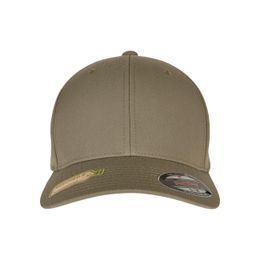 Flexfit Damen Flex Cap "Flexfit Accessoires Flexfit Recycled Polyester Cap"loden, Gr. S, unifarben, 97% Polyester (Recycelt), 3% Elasthan, Caps