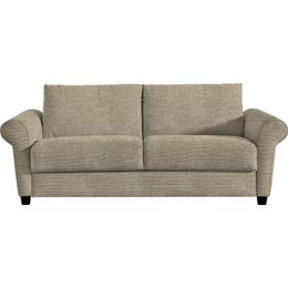 Schlafsofa Bali, B:211cm, braun, 100%PES, Jugendzimmer, Sofas, "ELISA Dauerschl&auml;fer in 140 und 160er Breite", komfortabler Ergoflex-Lattenrost