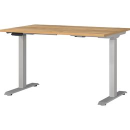 Schreibtisch Germania, B:120cm H:72cm T:80cm, beige, B&uuml;ro, Tische, "Jet, elektrisch h&ouml;henverstellbar", moderne Farbvariationen, Breite