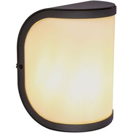 Globo LIGHTING Au&szlig;en-Wandleuchte "SEGGA", H: 20cm, 1 Stk., wei&szlig;, Leuchten, Au&szlig;en-Wandlampe/IP44