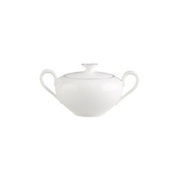 Villeroy & Boch VILLEROY & BOCH Zuckerstreuer "Zuckerdose Anmut Platinum No.1 290 ml weiß", weiß, Zuckerstreuer