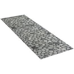 Badematte Wenko, H:50mm, grau, Badematten, BxL: 65 x 200 cm