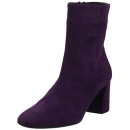 Högl HÖGL Damen Stiefelette "Högl Stiefelette Veloursleder", Gr. 34,5lila, Veloursleder, Schuhe