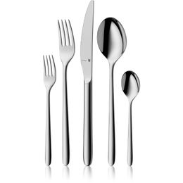 WMF Besteck-Set "Flame Plus", 66 Stk., silber, Essbesteck-Sets, ergonomisch, Cromargan protect