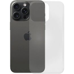 PEDEA Smartphone-Hülle "TPU Case für das Apple iPhone 15 Pro", Apple iPhone 15 Pro, transparent, Hüllen, Backcover, Schutzhülle, Schutz, Sturzschutz,