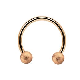 Adelia&acute;s ADELIA ́S Damen Nasenpiercing "Piercing Nasenpiercing", rosa, Stahl, Piercings, Aus 316l Stahl​ PVD Rosegold beschichtet