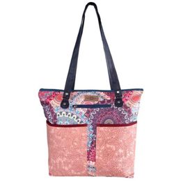 Damen Shopper, RETTUNGSRING G&Uuml;RTEL, bunt, Polyester, Taschen