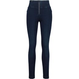 alife and kickin ALIFE & KICKIN Damen Jeansjeggings "Damen ChiaraAK A", blau, Gr. XS, 86% Baumwolle, 8% Polyester, 6% Elasthan, Jeans