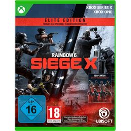 Ubisoft Spielesoftware "Rainbow Six Siege X Elite Edition", Xbox Series Xweiß, neutral, Spielesoftware