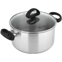 CS SOLINGEN Fleischtopf "Premium", &Oslash; 24cm, silber, CARL SCHMIDT SOHN, T&ouml;pfe, Induktion