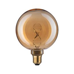 Paulmann LED-Leuchtmittel "G125 Inner Glow Helix 180lm gold 1800K", L:16,4cm &Oslash;:12,5cm, gold, Leuchtmittel