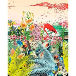 Komar Vliestapete "Digitaldruck Vlies - Fantasia - Gr&ouml;&szlig;e 200 x 250 cm", B/L: 200mm x 250mm, Rollen:, bunt, Tapeten, Wohnzimmer, Schlafzimmer
