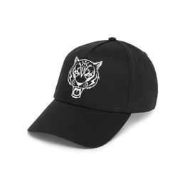 Plein Sport Jungen Baseball Cap "Tiger", schwarz-wei&szlig;, Caps