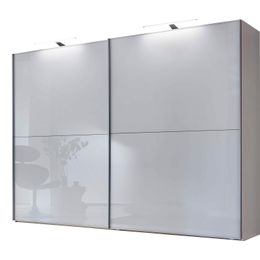 Schwebetürenschrank Wiemann, B:200cm H:217cm T:67cm, weiß, Schränke, "Orion, Kleiderschrank, Schrank, Wäscheschrank, mit Schiebetüren", hochwertige