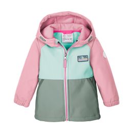 Jungen Softshelljacke "FIOS 13 MNS SFTSHLL JCKT", pink, Gr. 122, FIRST INSTINCT BY Killtec, Oberstoff: Oberseite: 100% Polyester, Rückseite: 100%