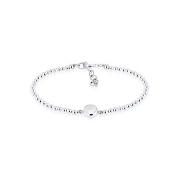 Elli Damen Armband "Mondstein Kugel Rund 925 Sterling Silber", 16cm,mit Steinen, Silber 925 (Sterlingsilber), silber, Silber 925 (Sterlingsilber),