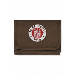 FC St. Pauli Geldb&ouml;rse "FC St. Pauli Geldb&ouml;rse FC St. Pauli Logo 2022"braun, Kleinlederwaren
