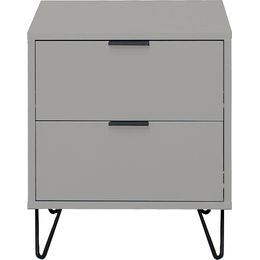 M&auml;usbacher Kommode M&Auml;USBACHER, B:51cm H:60cm T:45cm, grau, Holzwerkstoff, Sideboards, "Bonnie TOPSELLER", Kommode mit Drahtgestell