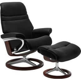 stressless Relaxsessel "Sunrise" mit Signature Base, Gr&ouml;&szlig;e S, Gestell Braun