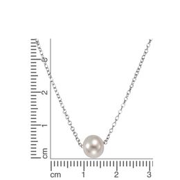 Firetti Damen Perlenkette "Schmuck Geschenk Halsschmuck Halskette Perle", Perlen Silber 925 (Sterlingsilber), L: 47 B: 1mm, bunt, Perlen, Silber 925