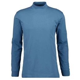 Ragman Herren Longshirt, blau, Gr. XXL, Baumwolle, Shirts