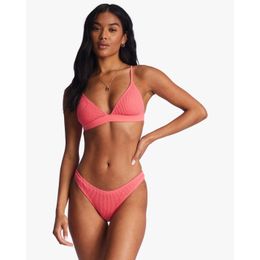 Billabong Damen Triangel-Bikini-Top "Summer High", rot, Gr. XXL, 69% Polyester, 23% Polyester, 8% Elasthan, Bikini-Oberteile