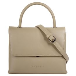Bugatti Damen Henkeltasche "ILVA"beige, Kunstfaser, leicht glänzend, unifarben, Taschen