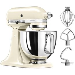 KitchenAid Küchenmaschine "5KSM125EER", B:24cm H:36cm T:37cm, beige, Küchenmaschinen, creme
