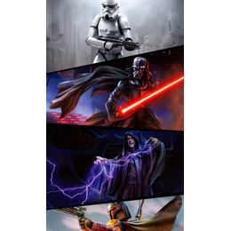 Komar Vliestapete "Digitaldruck Vlies - Star Wars Moments Imperials - Gr&ouml;&szlig;e 120 x 200 cm", B/L: 120mm x 200mm, Rollen:, bunt, Tapeten, Kinderzimmer