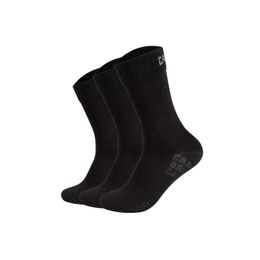 CAMP DAVID Herren Kurzsocken "Socken 3er Pack", Gr. 43, schwarz, Obermaterial: 80% Baumwolle CO. 18% Polyamid PA. 2% Elasthan EL., Socken