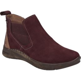 Josef Seibel Damen Stiefelette "Conny 57, plum-kombi", Gr. 41plum, kombi, Obermaterial: 100% Rindsleder Leather cow., Schuhe
