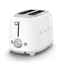 Smeg Toaster "TSF01WHEU", B:33cm H:20cm T:30cm, weiß, Toaster
