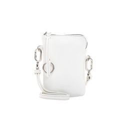 SURI FREY Damen Handytasche "Handyetui SFY Debby", wei&szlig;, Polyurethan, Taschen
