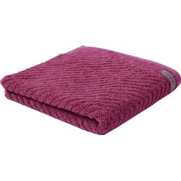 Duschtuch Ross, B:70cm L:140cm, lila, Frottier, Obermaterial: 100% Baumwolle, Handt&uuml;cher, "Smart", Uni-Rippe mit Velourslabel