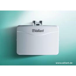 Vaillant Klein-Durchlauferhitzer "VED H 3-3 N", B:19,1cm H:14,3cm T:7,9cm, wei&szlig;, K&uuml;che, Durchlauferhitzer, IP25, energiesparend, UV best&auml;ndig