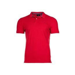 Superdry Herren Poloshirt "Poloshirt Vint Destroy Polo", rot, Gr. XL, Obermaterial: 100% Baumwolle CO., Shirts
