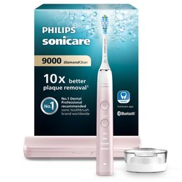 Elektrische Zahnbürste "DiamondClean 9000 Special Edition HX9911", rosa, PHILIPS SONICARE, B:15,3cm H:25,4cm T:9,8cm, Elektrozahnbürsten, mit